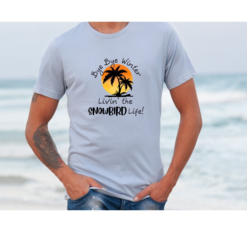 Snowbird T-shirt, Snowbird Couple Shirt, Gift for Snowbirds, Retirement ...
