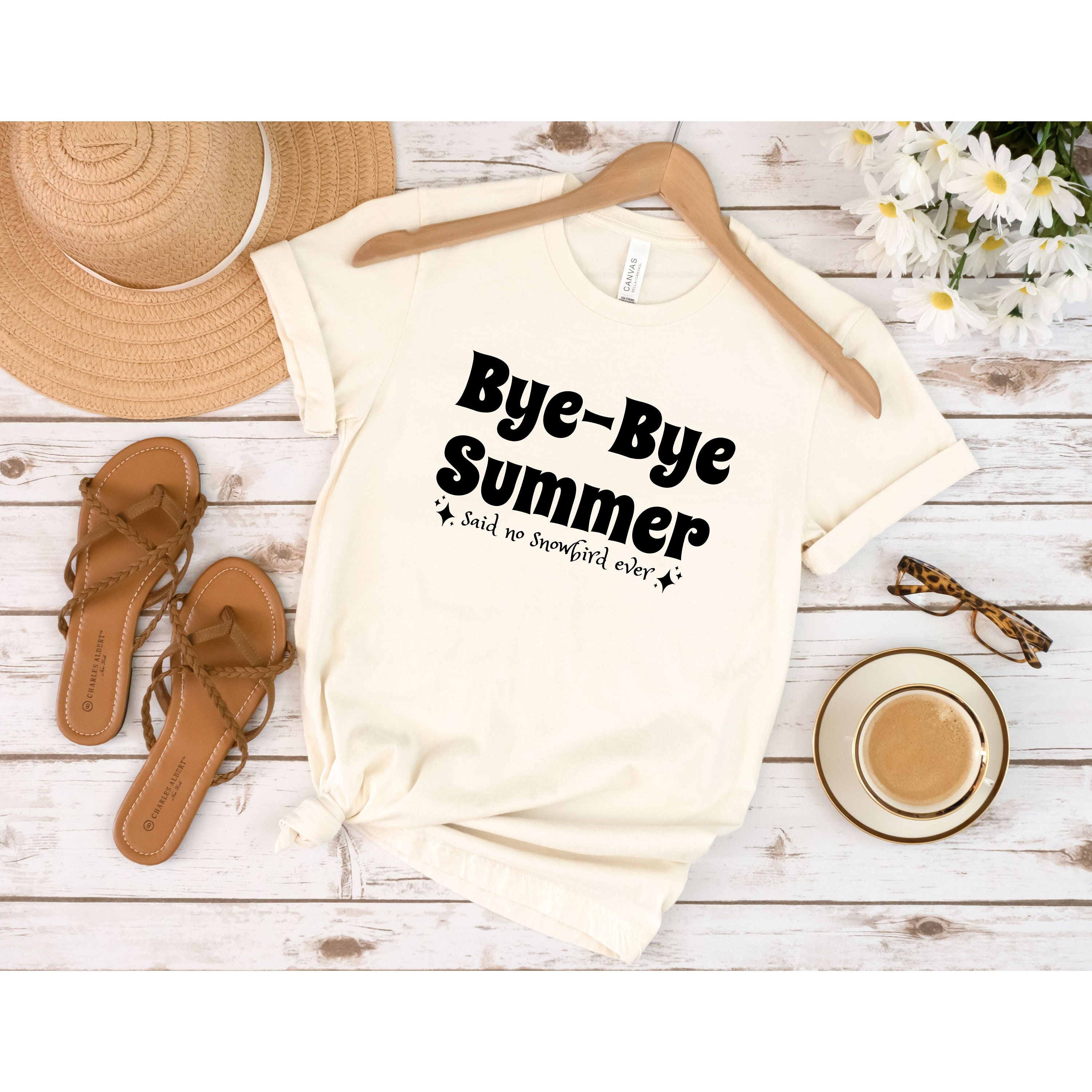 Snowbird T-shirt, Good-bye Summer Shirt, Couples Snowbird Shirt, Going ...