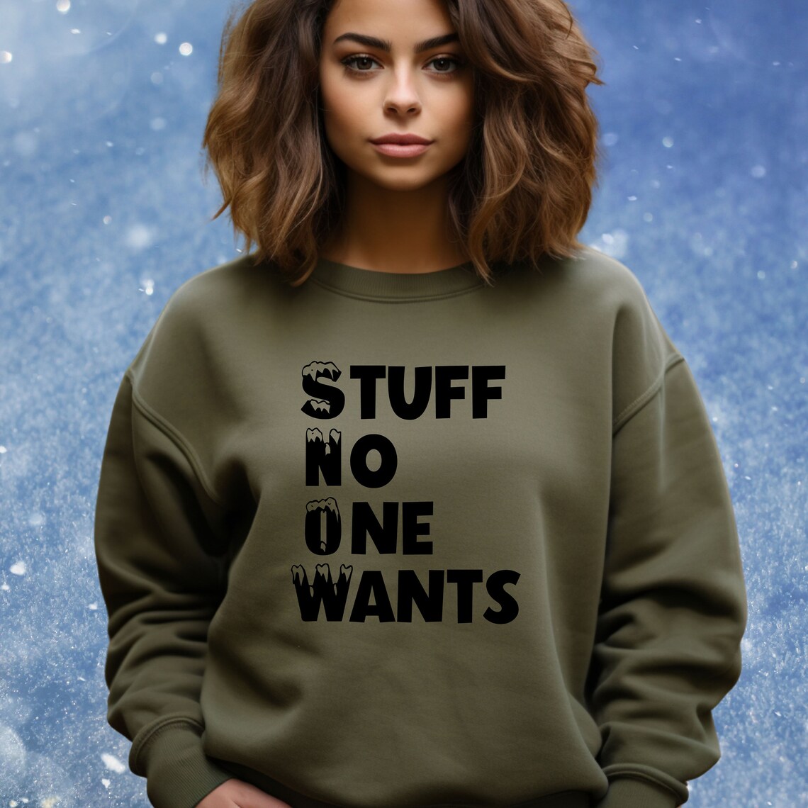 Funny Snow Sweatshirt, I Hate Snow Shirt, Snow Hater Shirt, Winter ...