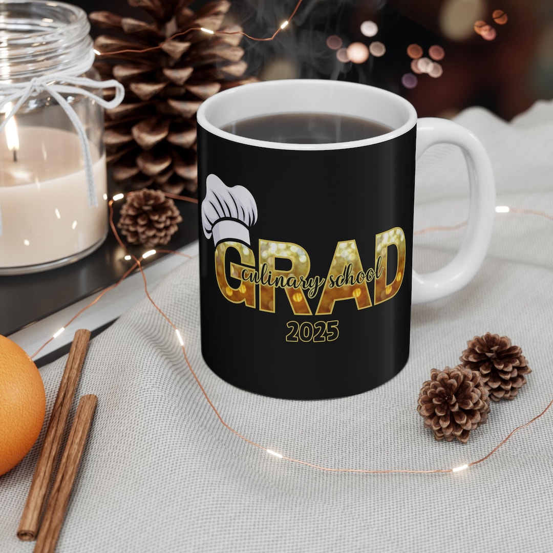 Culinary School Graduate Mug, Cooking School Graduation Gift, Cooking ...