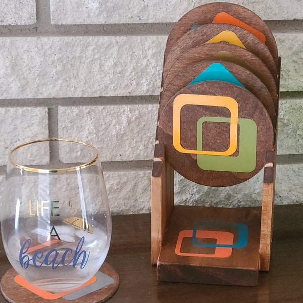 Modern Coasters - Etsy