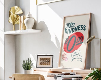 Kindness Posters (3 Poster Set)/ Digital Download/ Wall Art/ School ...