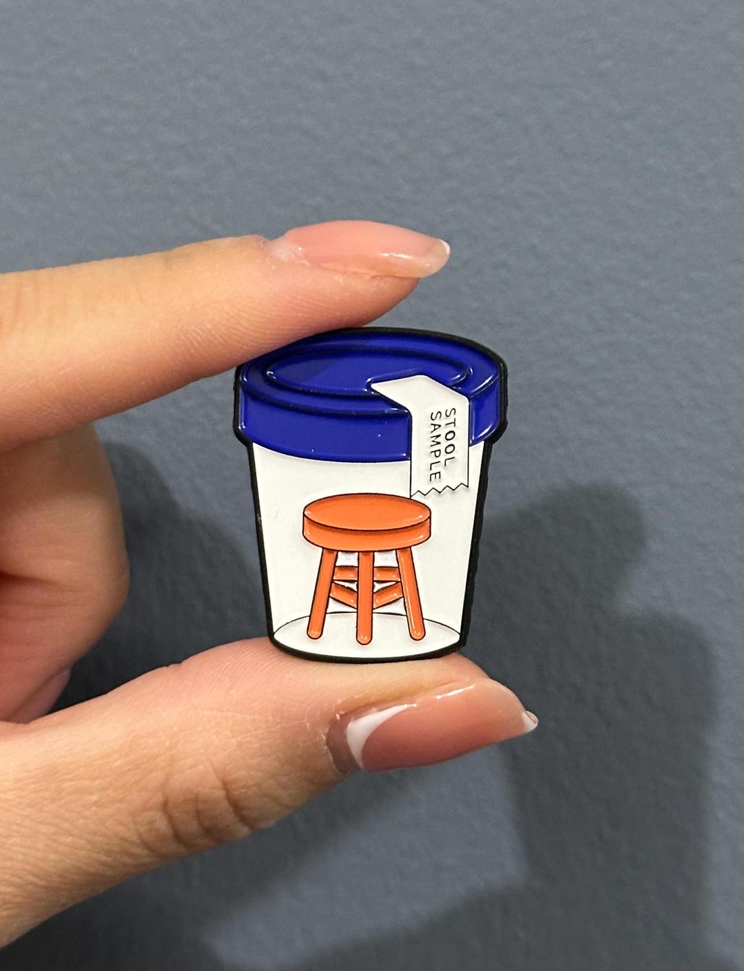 Stool Sample Enamel Pin for Healthcare Professionals With a Sense of ...