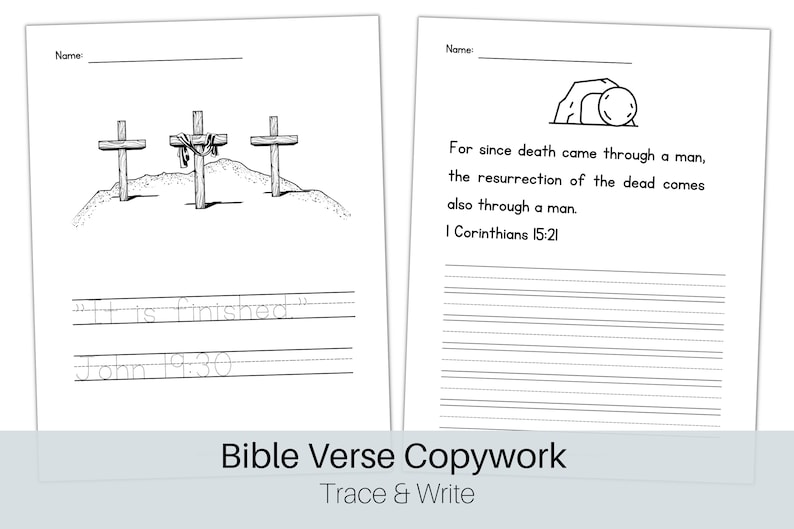 Christian Easter Activity Pack | Printable | Preschool | Kindergarten ...