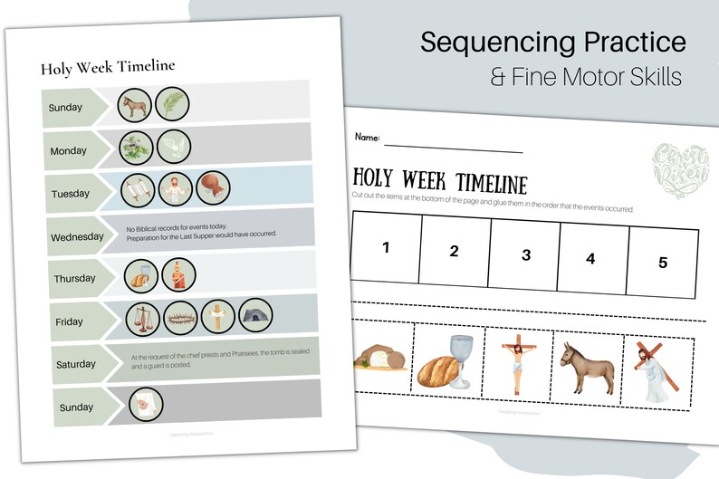 Christian Easter Activity Pack | Printable | Preschool | Kindergarten ...