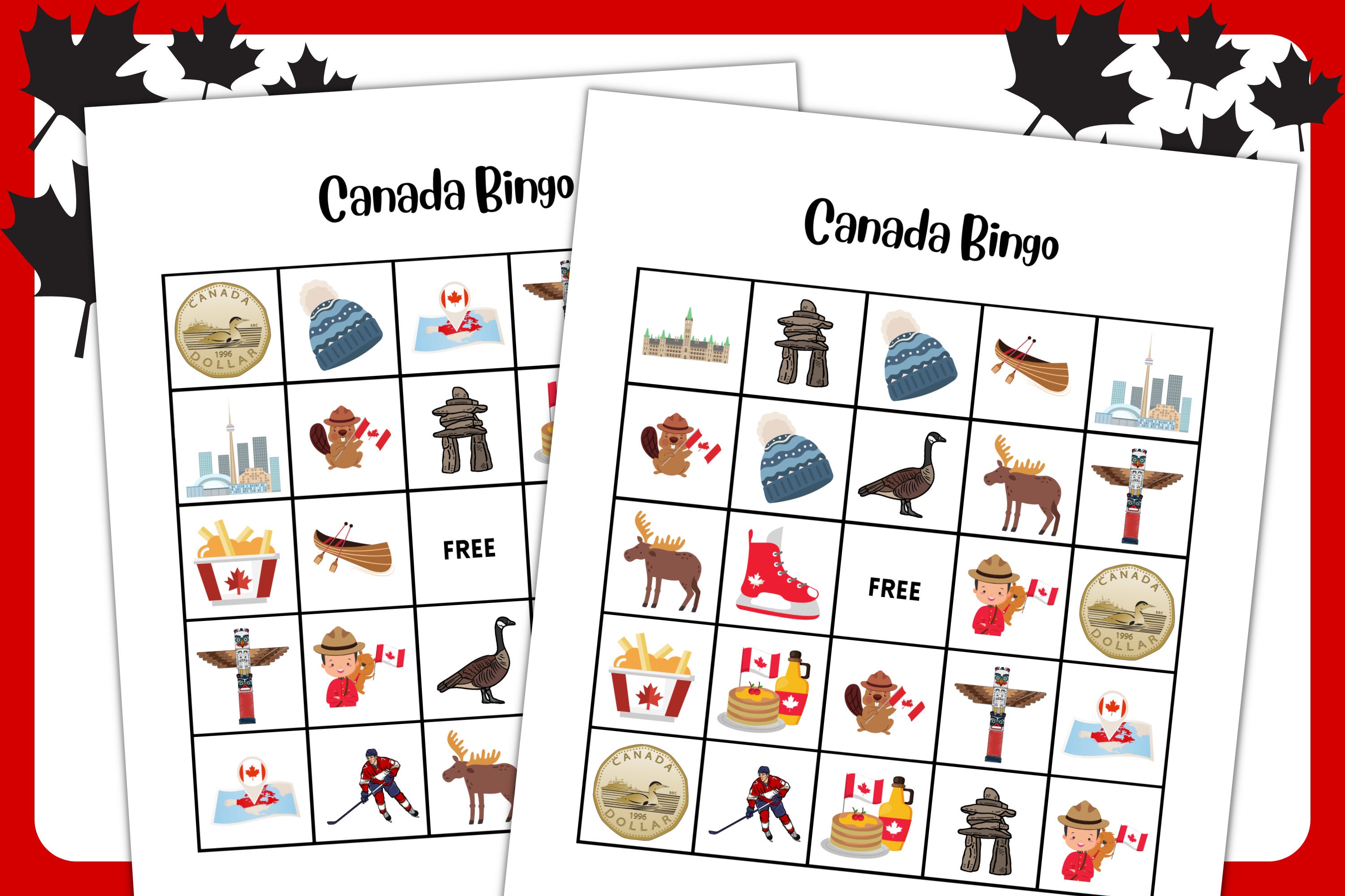Canada Day Activity Bundle | Preschool | Printable | Unit Study - Etsy