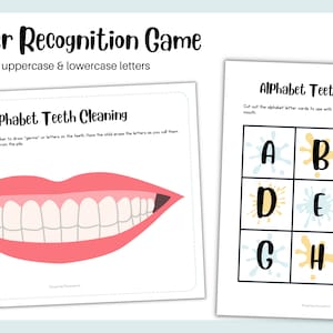 Preschool Dental Health Pack | Printable Worksheets | Homeschool ...
