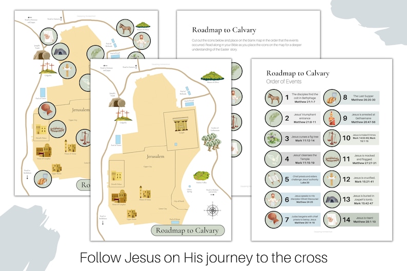 Christian Easter Activity Pack | Printable | Preschool | Kindergarten ...