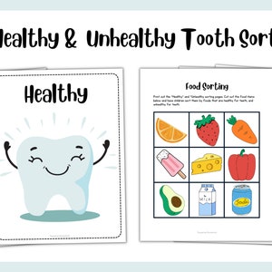Preschool Dental Health Pack | Printable Worksheets | Homeschool ...