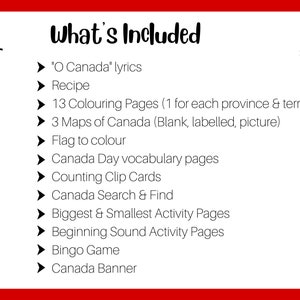 Canada Day Activity Bundle | Preschool | Printable | Unit Study - Etsy