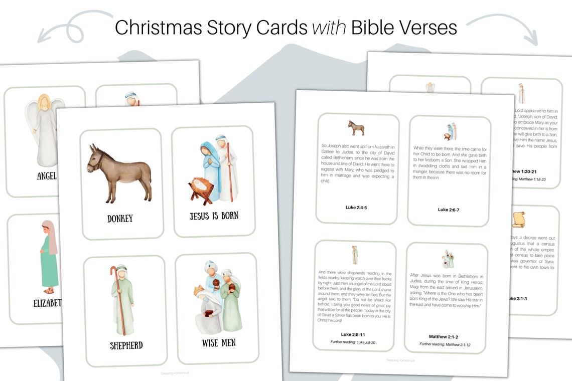 Journey to Bethlehem Christmas Map and Activity Bundle | Printable ...