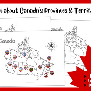 Canada Day Activity Bundle | Preschool | Printable | Unit Study - Etsy