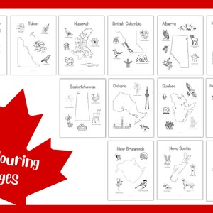 Canada Day Activity Bundle | Preschool | Printable | Unit Study - Etsy