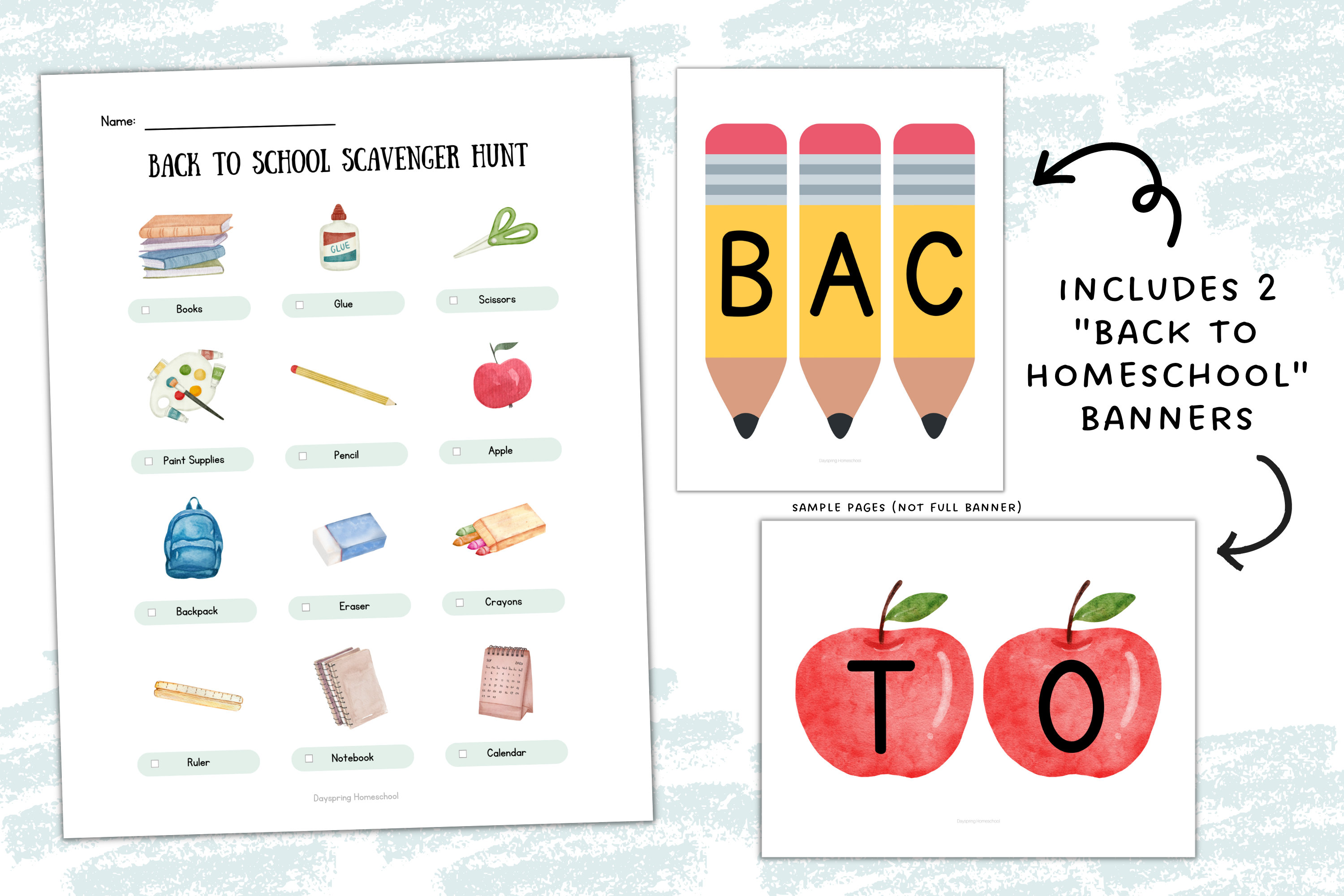 Back to School Activity Bundle | Printable | First Day of School ...