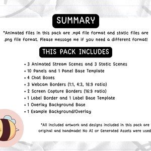 Paper Doodle Animated Stream Pack | Twitch OBS Overlay Streaming Bundle ...