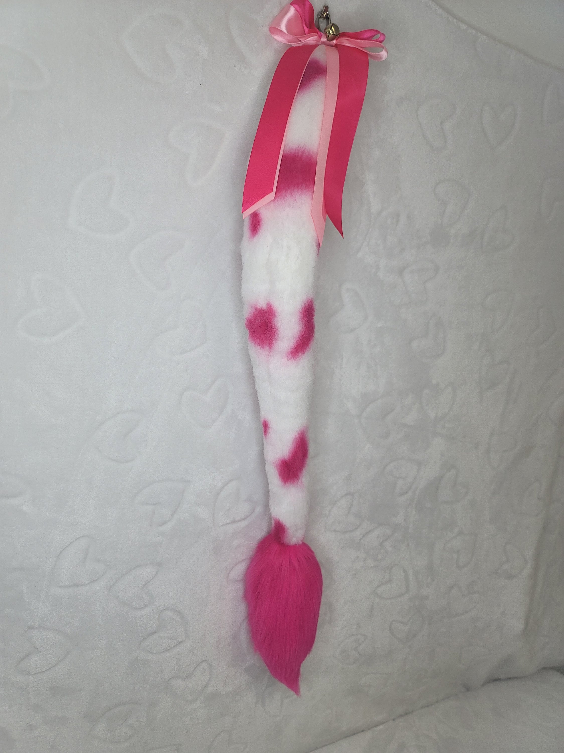 Strawberry Cow Ears Strawberry Cow Tail Strawberry Cow Cosplay