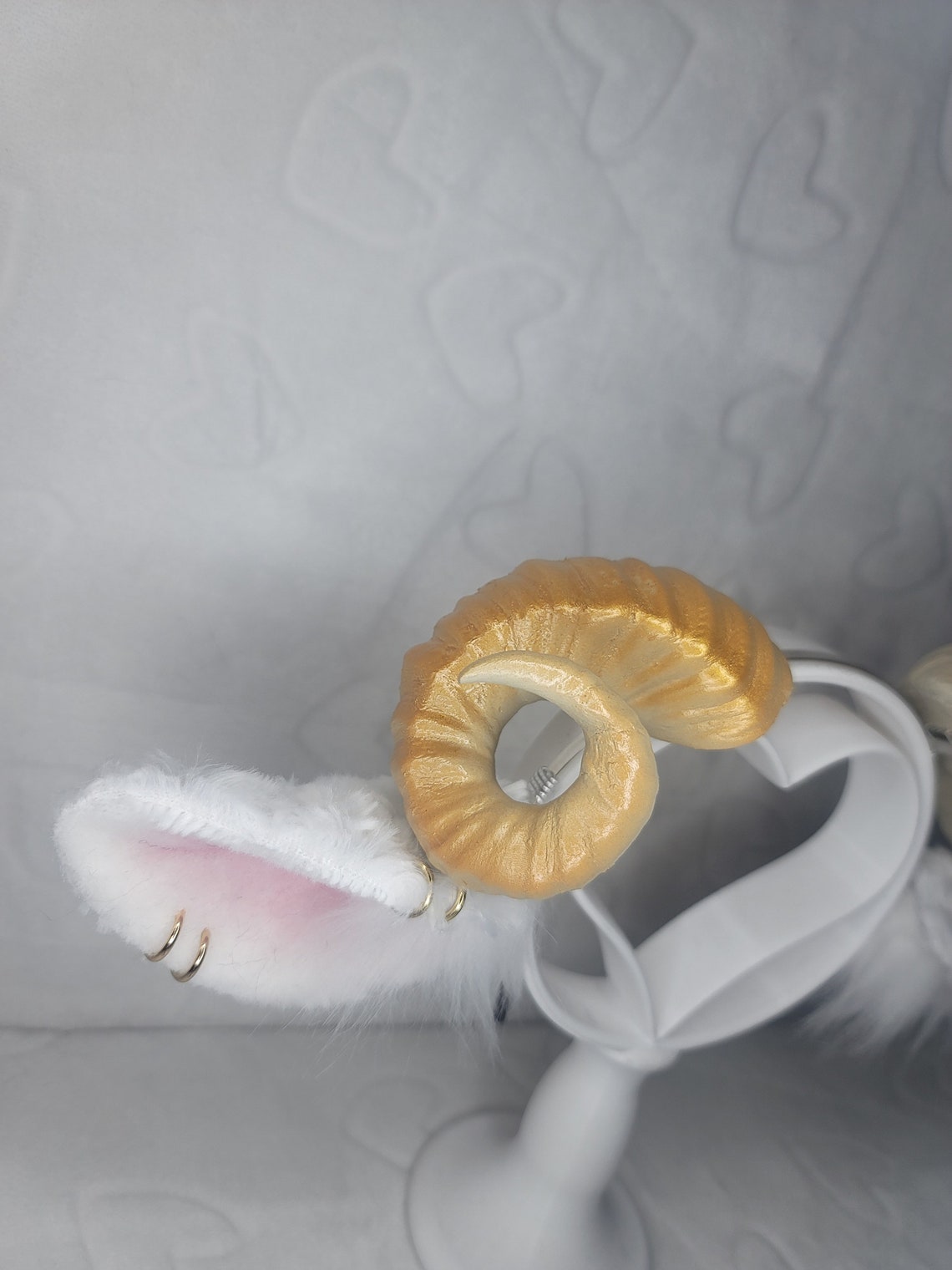 White Ram, Ram Ears, Sheep Ears, Sheep Horns - Etsy