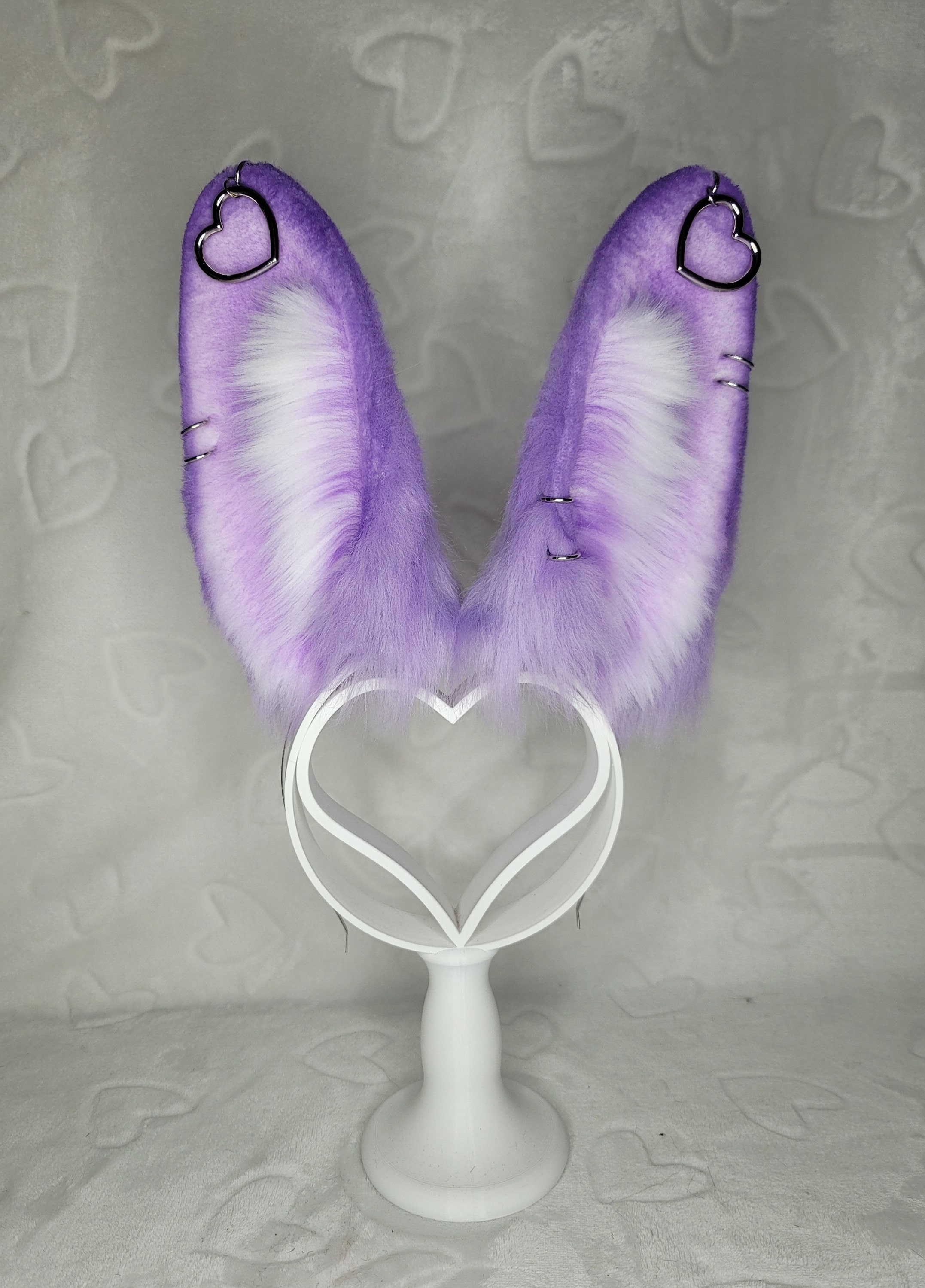 Purple Bunny Ears, Bunny Cosplay, Bunny Costume, Bunny Ears Headband - Etsy