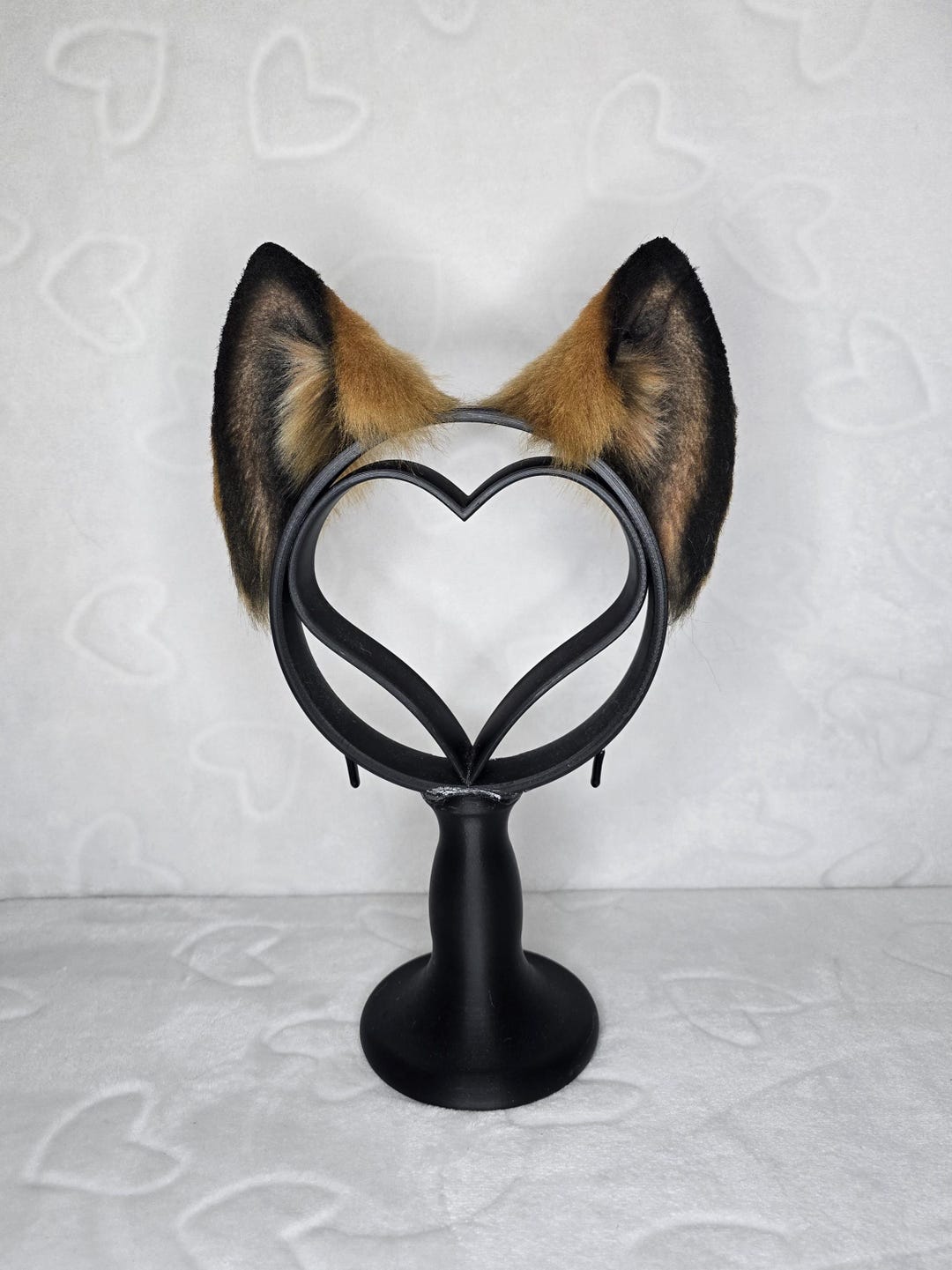 Natural Red Fox Ears – Fluffy Faux Fur Headband | Handmade Animal ...