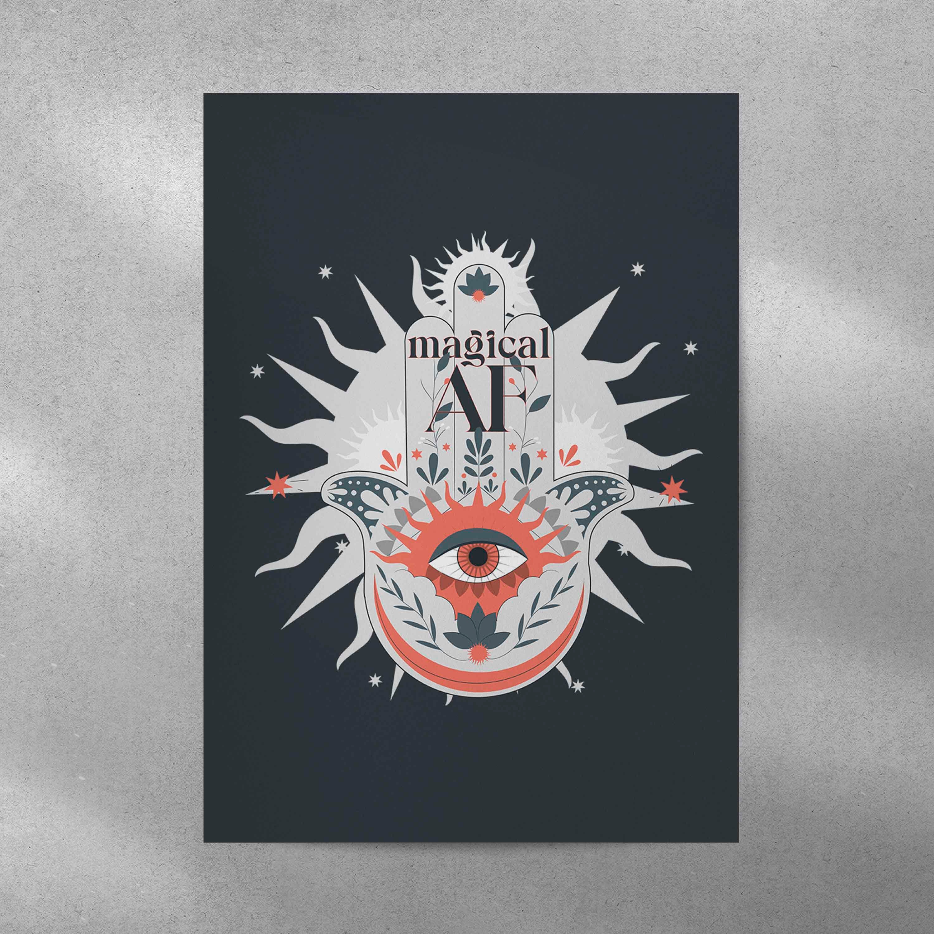Magical Af Poster - Etsy