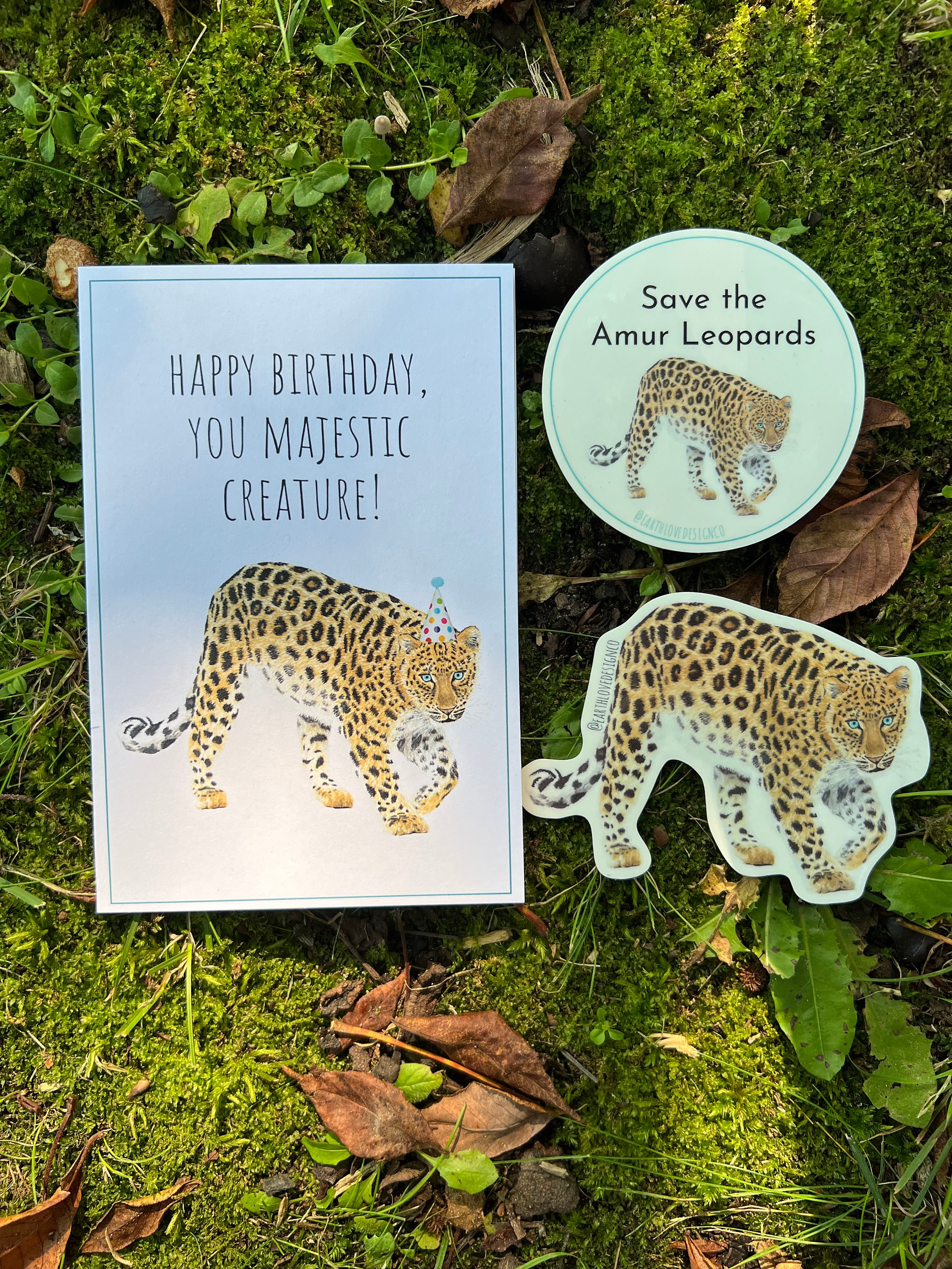 Amur Leopard Art Print, Watercolor Leopard Wall Art, Wildlife ...