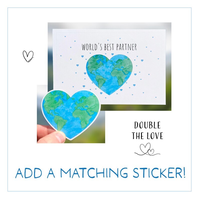 Earth Love Card, Earth Heart Greeting Card, Earth Anniversary Card ...