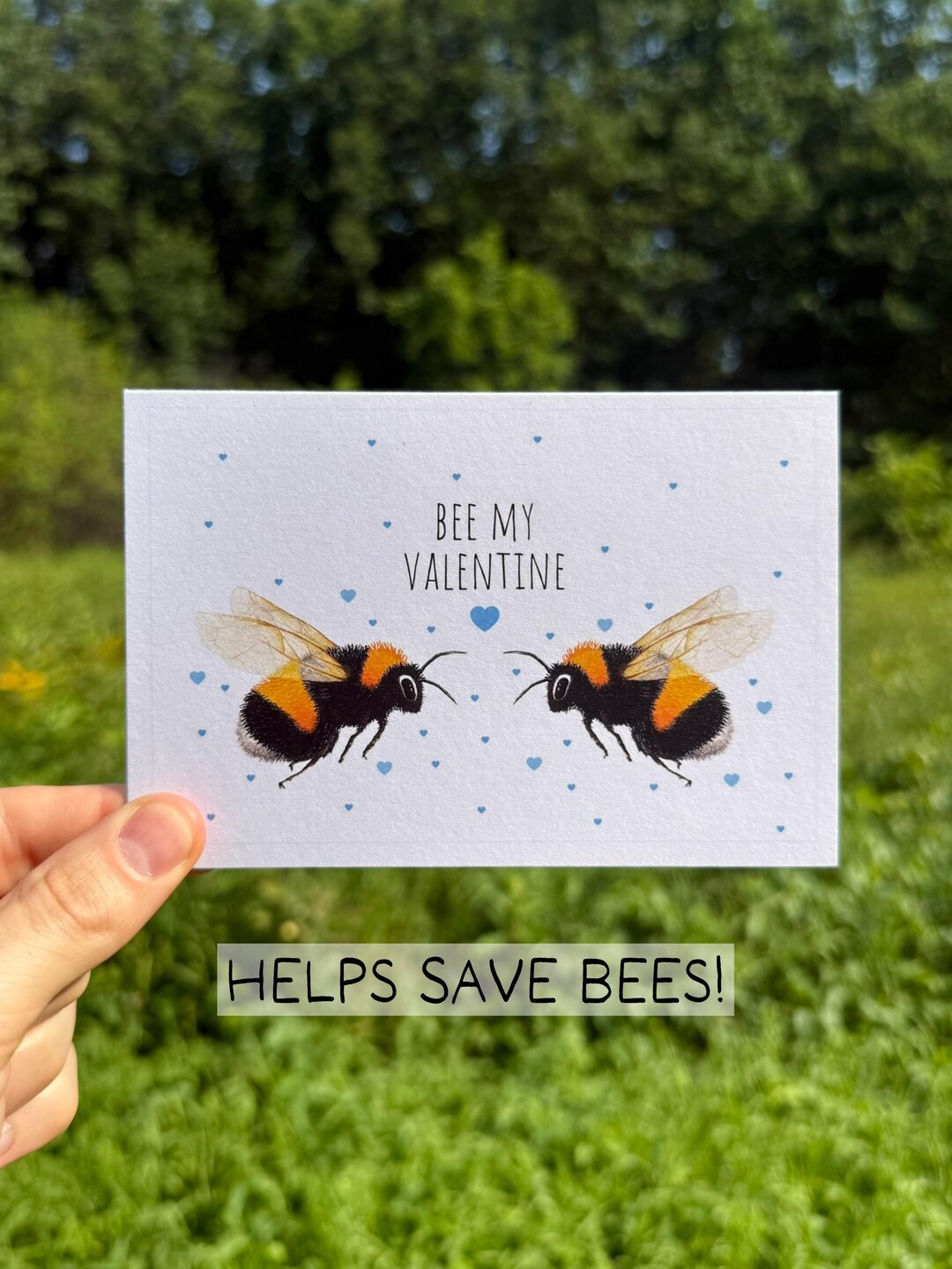 Funny Bumblebee Valentine’s Day Card, Cute Punny Bee Love Card for Him ...