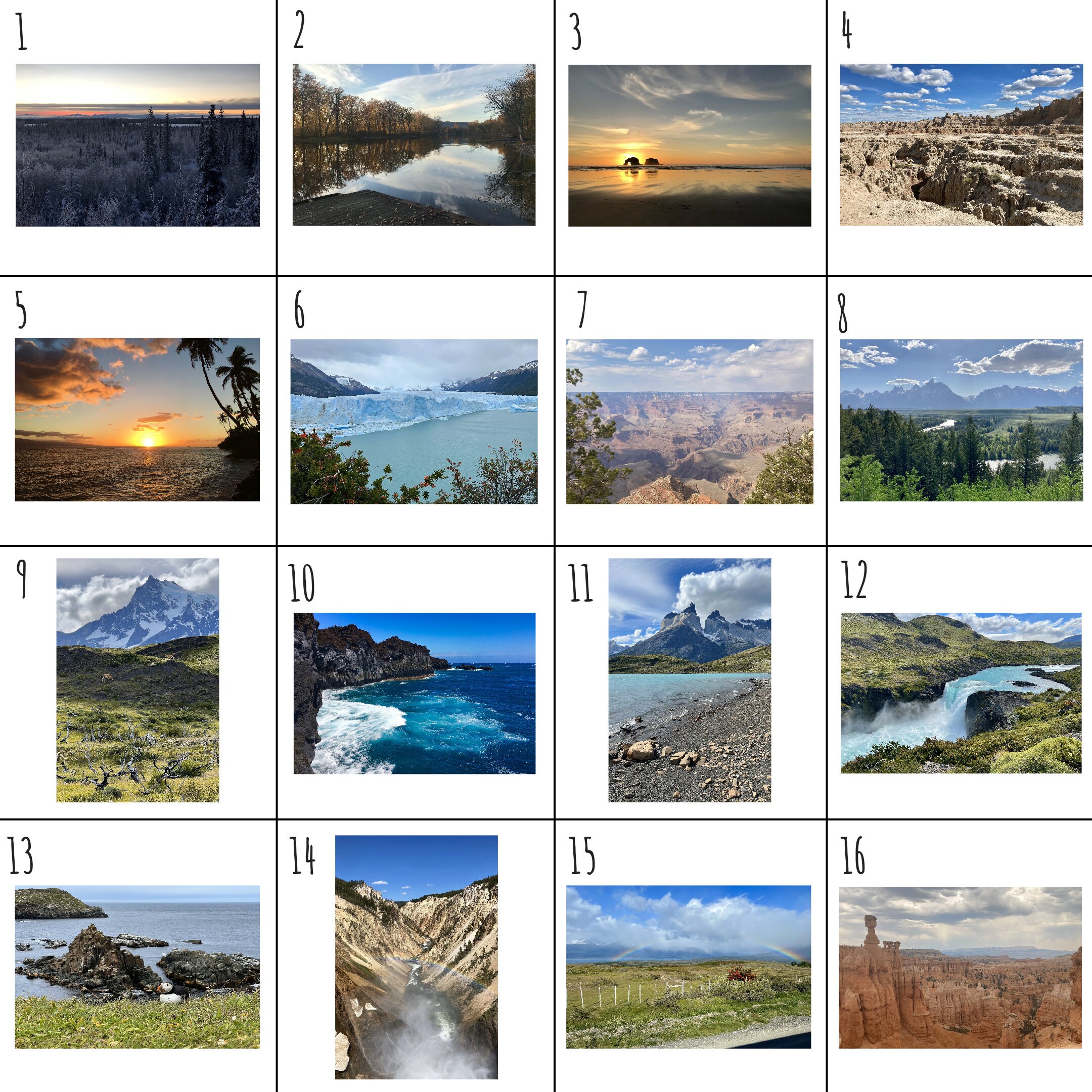 Nature Greeting Card Bundle Photo Greeting Card Landscape - Etsy