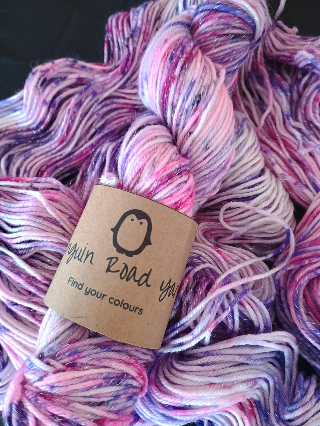 Fairy Sprinkles - 4ply Metallic Merino Wool - Etsy