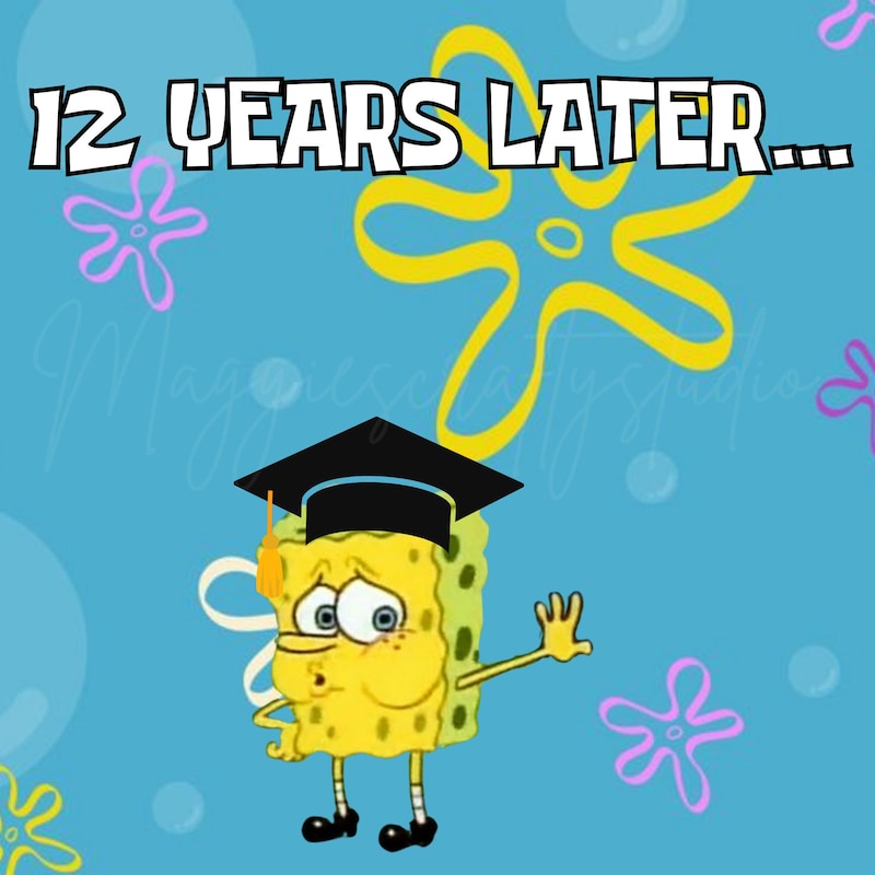 Cartoon Graduation Caps - Etsy