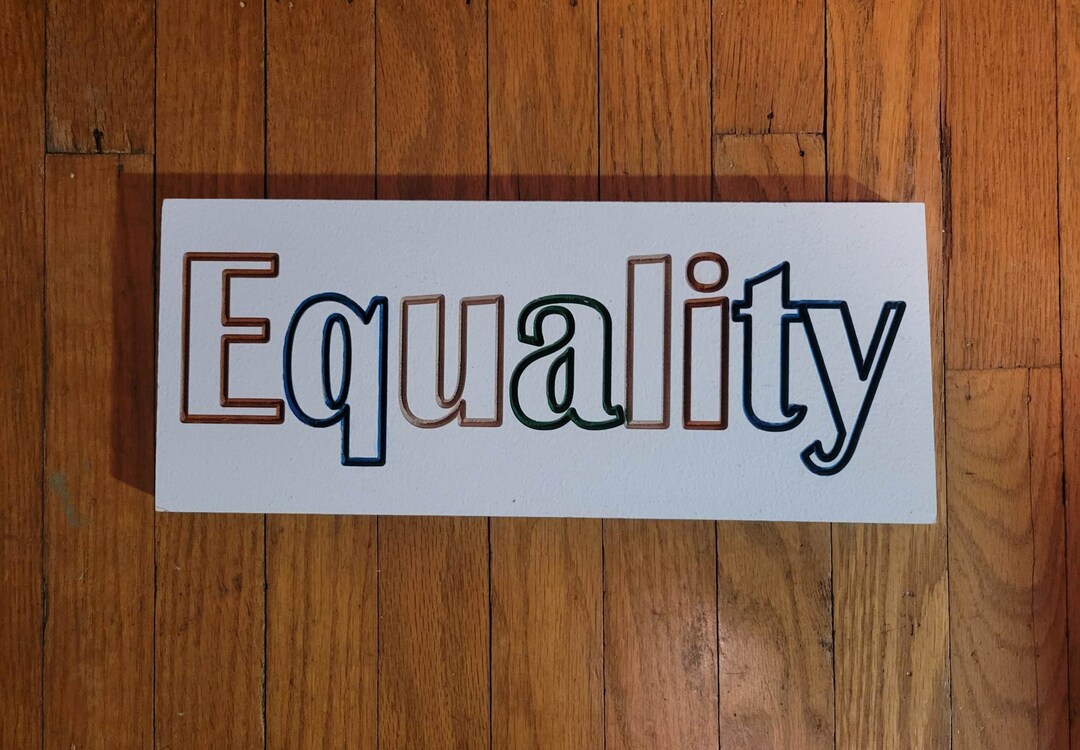 Equality LGBTQIA Sign - Etsy