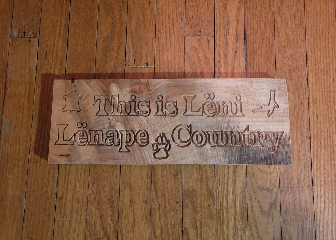 Lenape Sign - Etsy