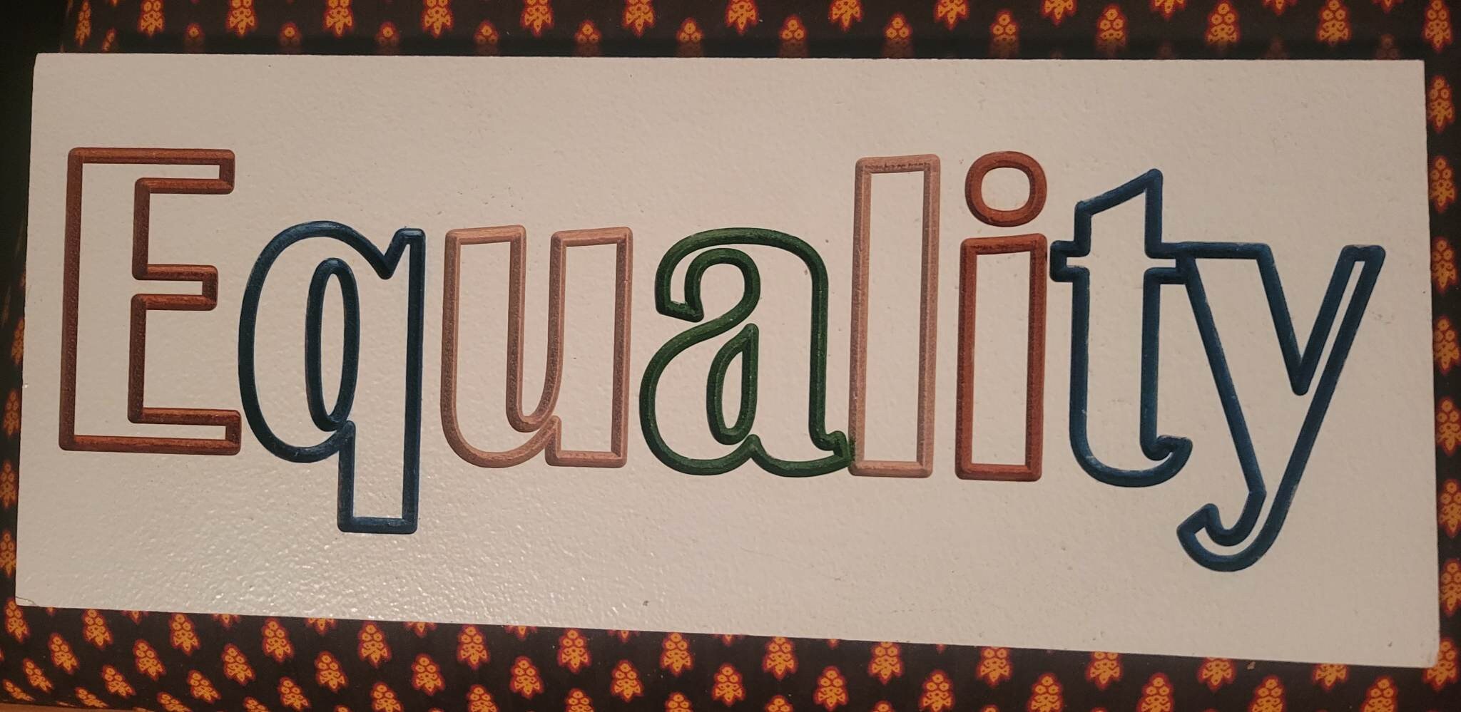 Equality LGBTQIA Sign - Etsy