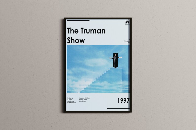 Truman Show Movie Poster - Etsy