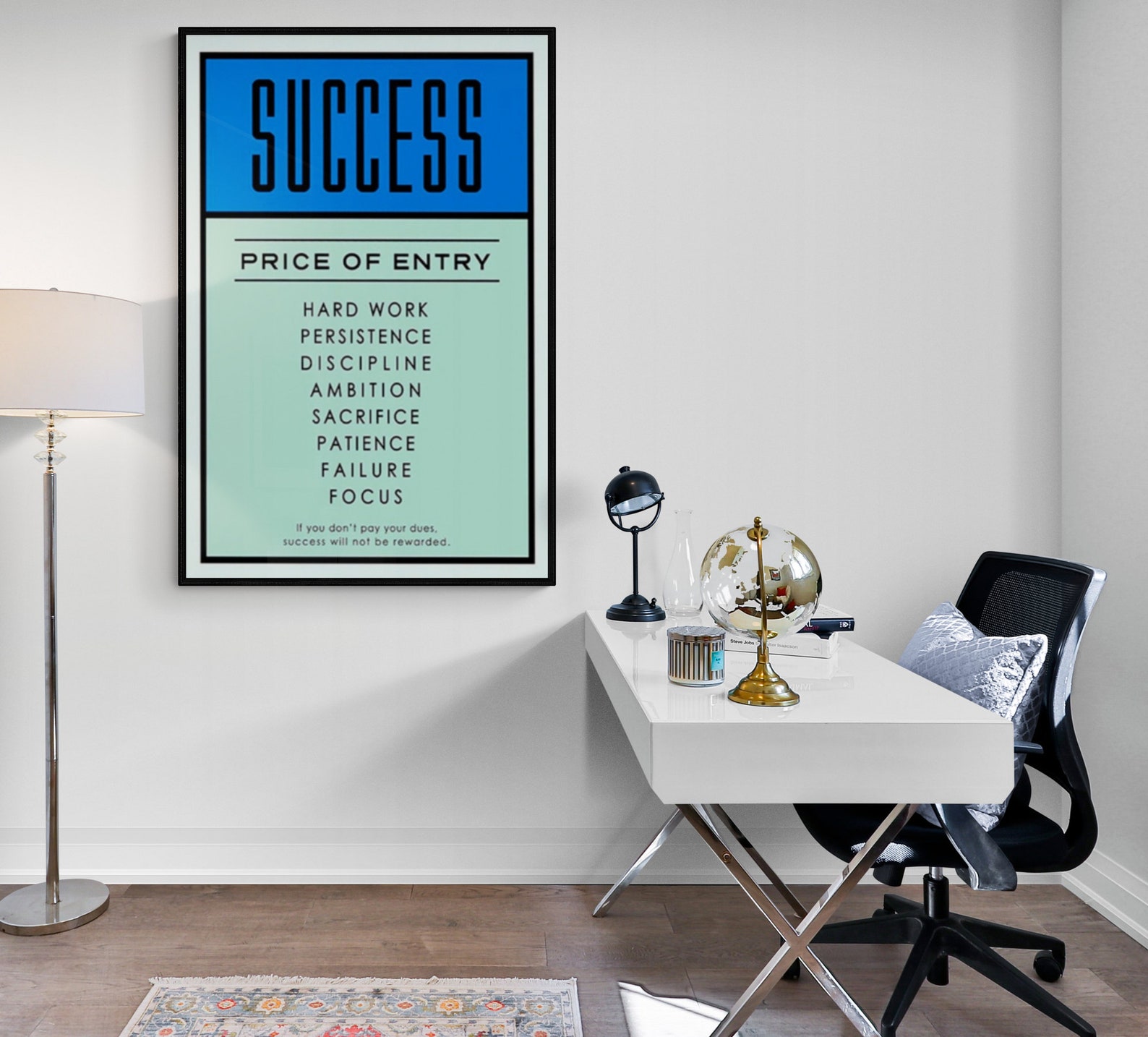SUCCESS Price of Entry Motivation Canvas || Monopoly Motivation Canvas ...