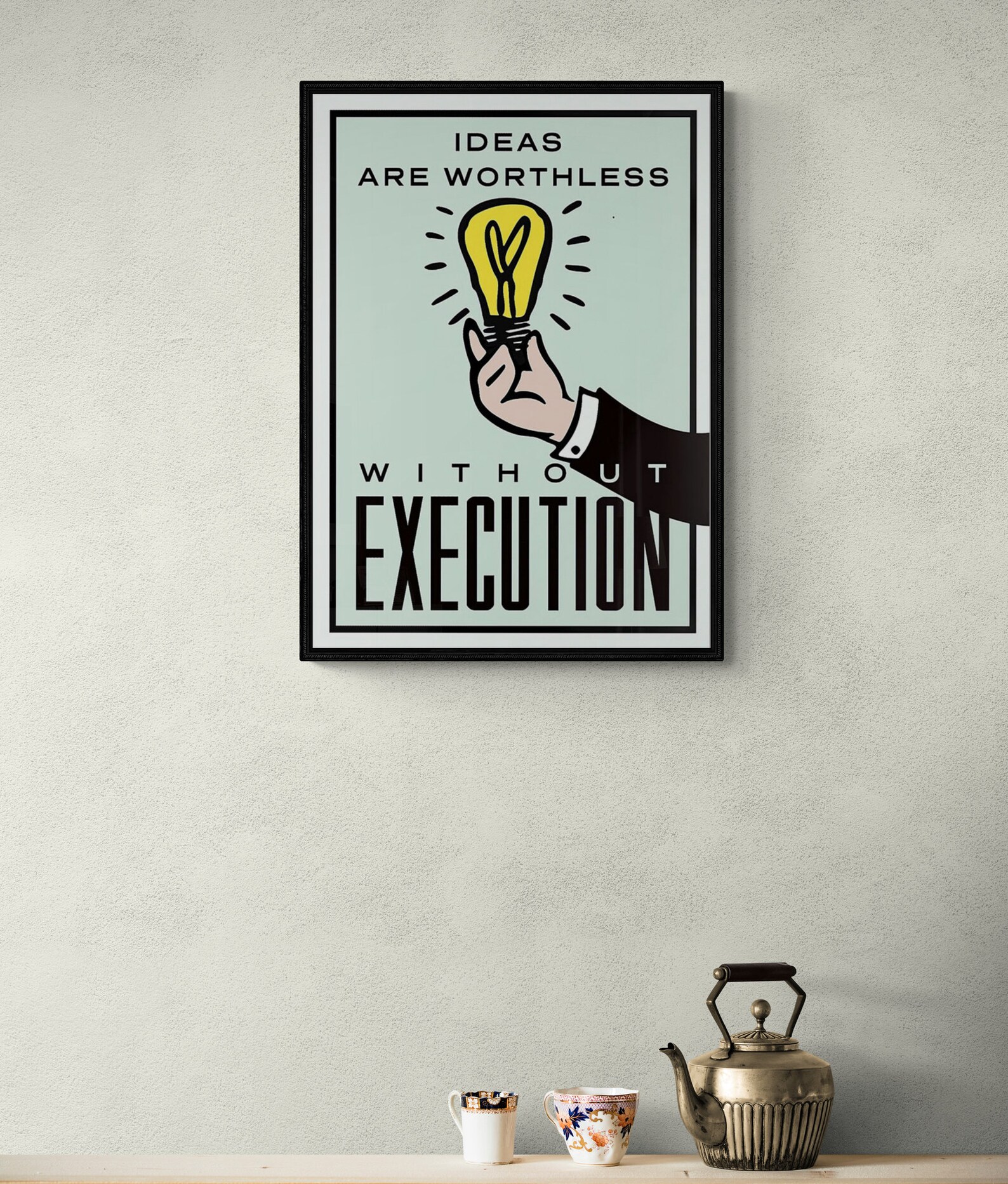 IDEAS Are Worthless Without EXECUTION || Motivation Canvas || Monopoly ...