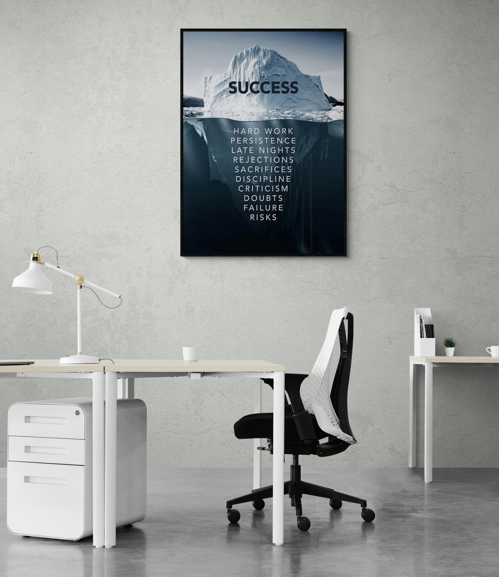 SUCCESS Motivation Canvas || Wall Décor Motivation Canvas || Ice ...