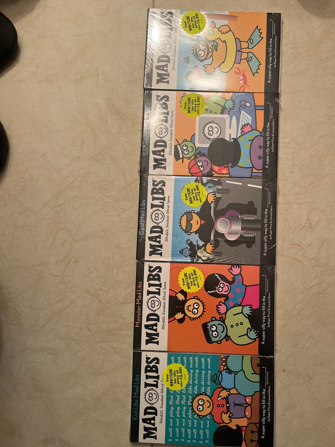 5-2 Packs of Mad Libs - Etsy