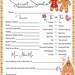 Gingerbread Secret Santa Questionnaire, Fillable and Printable PDF ...