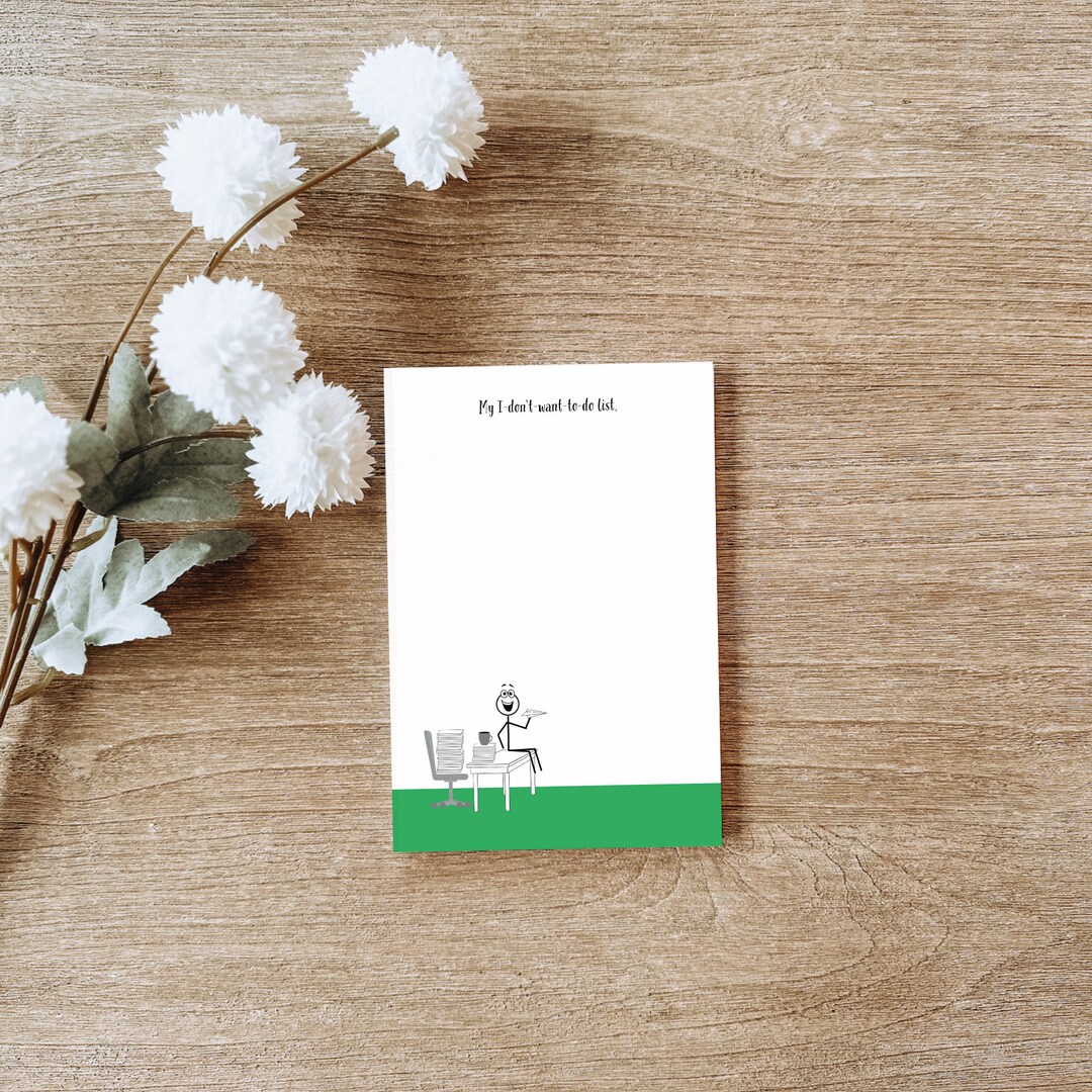 Funny Sticky Note Pad, Funny Post-it Notes, Sarcastic Note Pad, Office ...