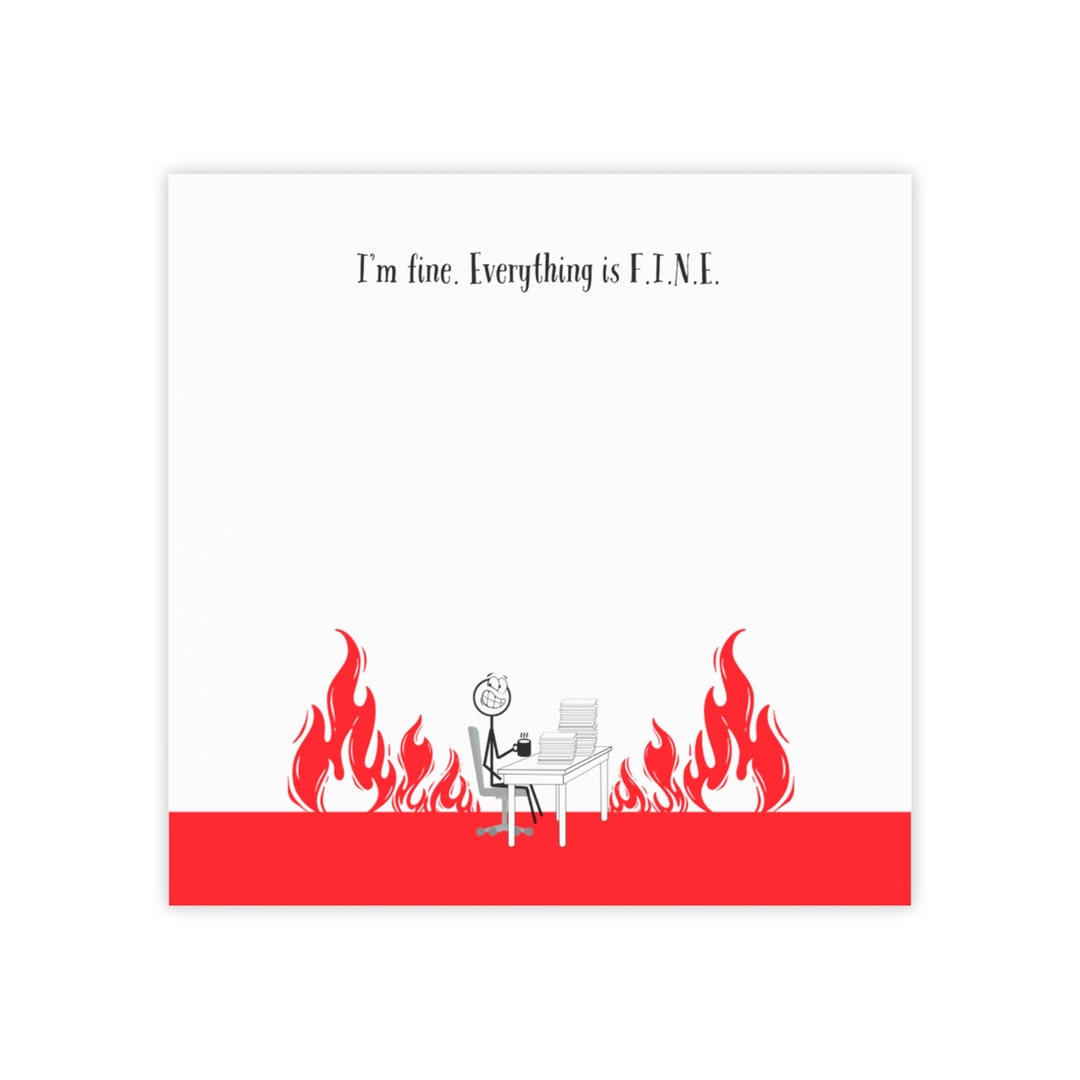 Funny Sticky Note Pad, Funny Post-it Notes, Sarcastic Note Pad, Office ...