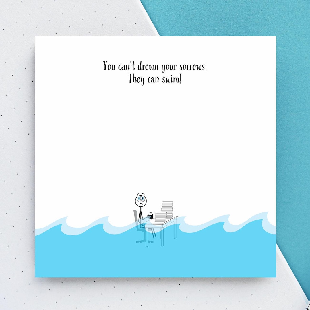 Funny Sticky Note Pad, Funny Post-it Notes, Sarcastic Note Pad, Office ...