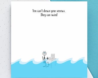 Funny Sticky Note Pad, Funny Post-it Notes, Sarcastic Note Pad, Office ...