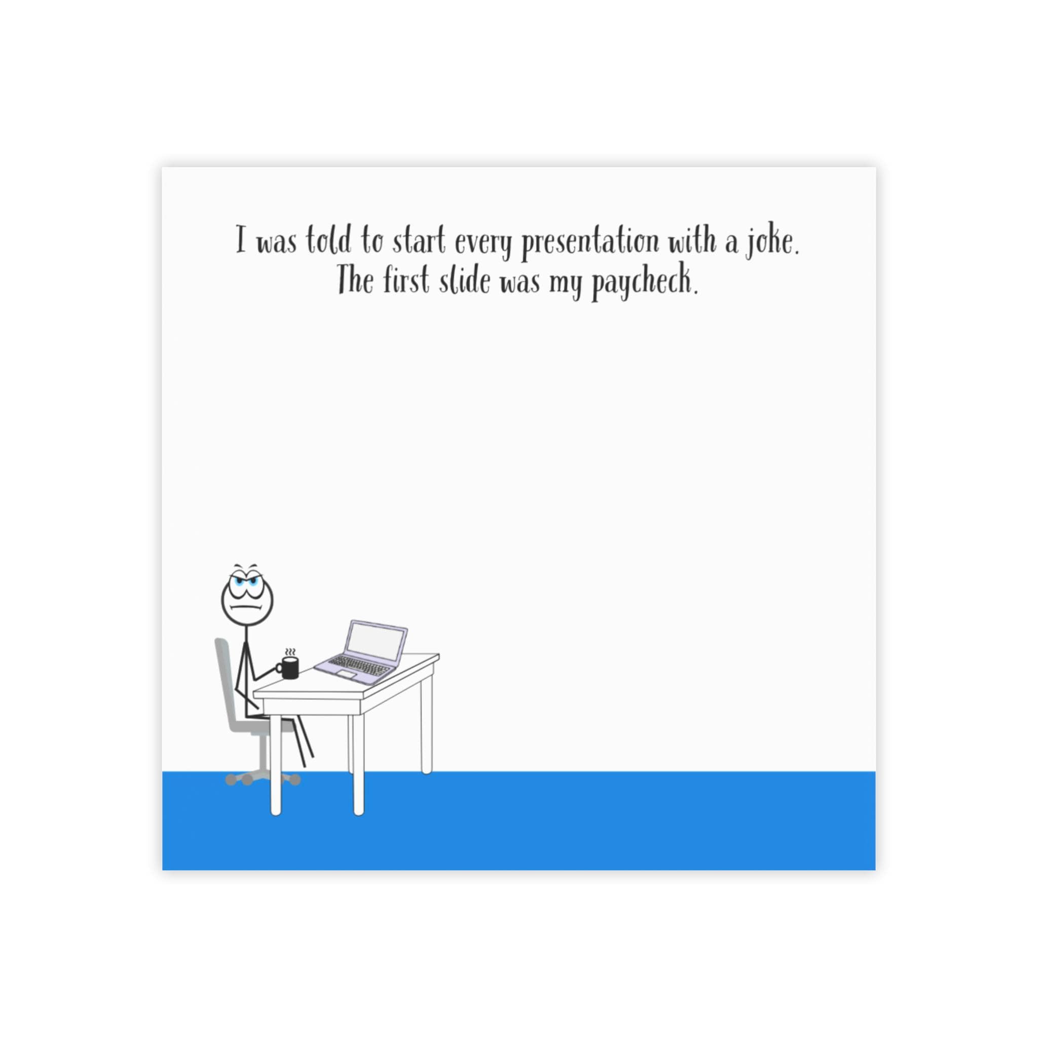 Funny Sticky Note Pad, Funny Post It Notes, Sarcastic Note Pad, Office ...