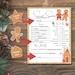Gingerbread Secret Santa Questionnaire, Fillable and Printable PDF ...