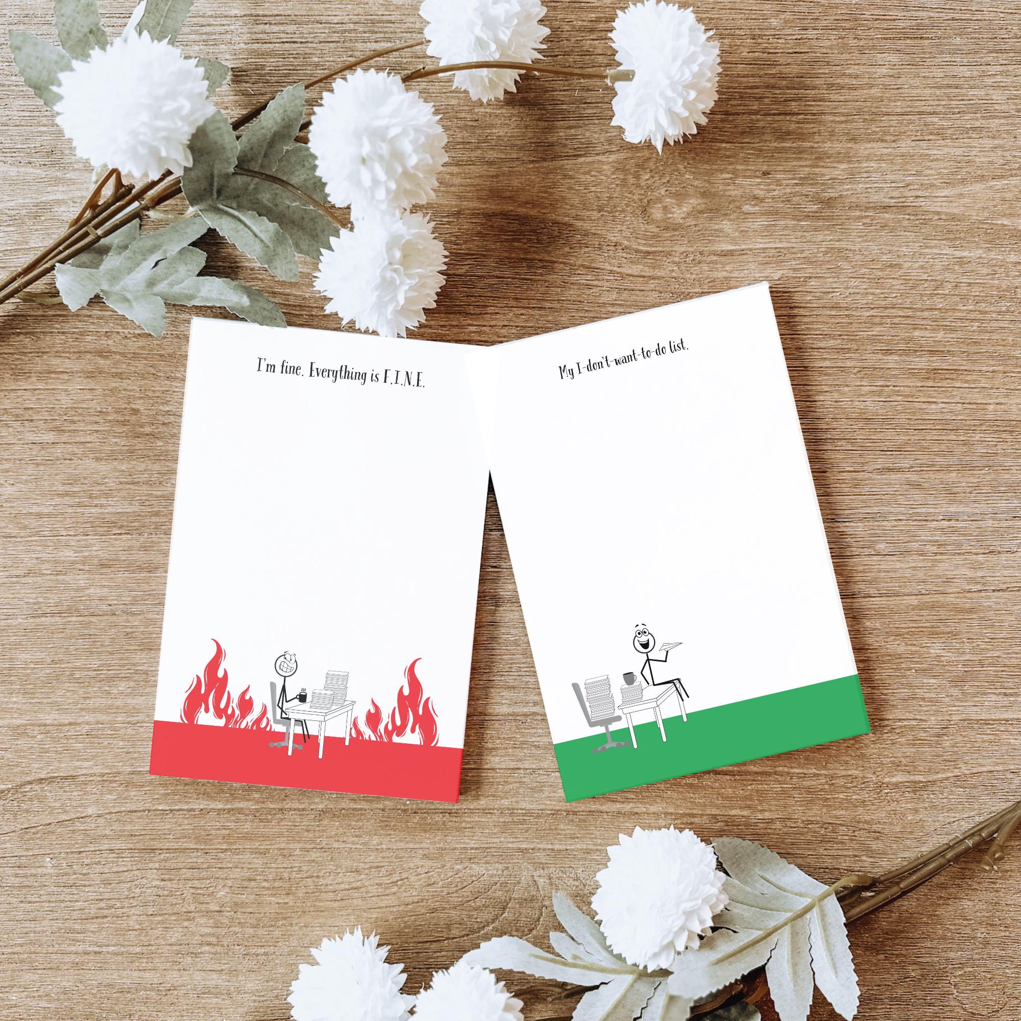 Funny Sarcastic Sticky Notes Bundle: 4x6 Office Gag Gift - Etsy