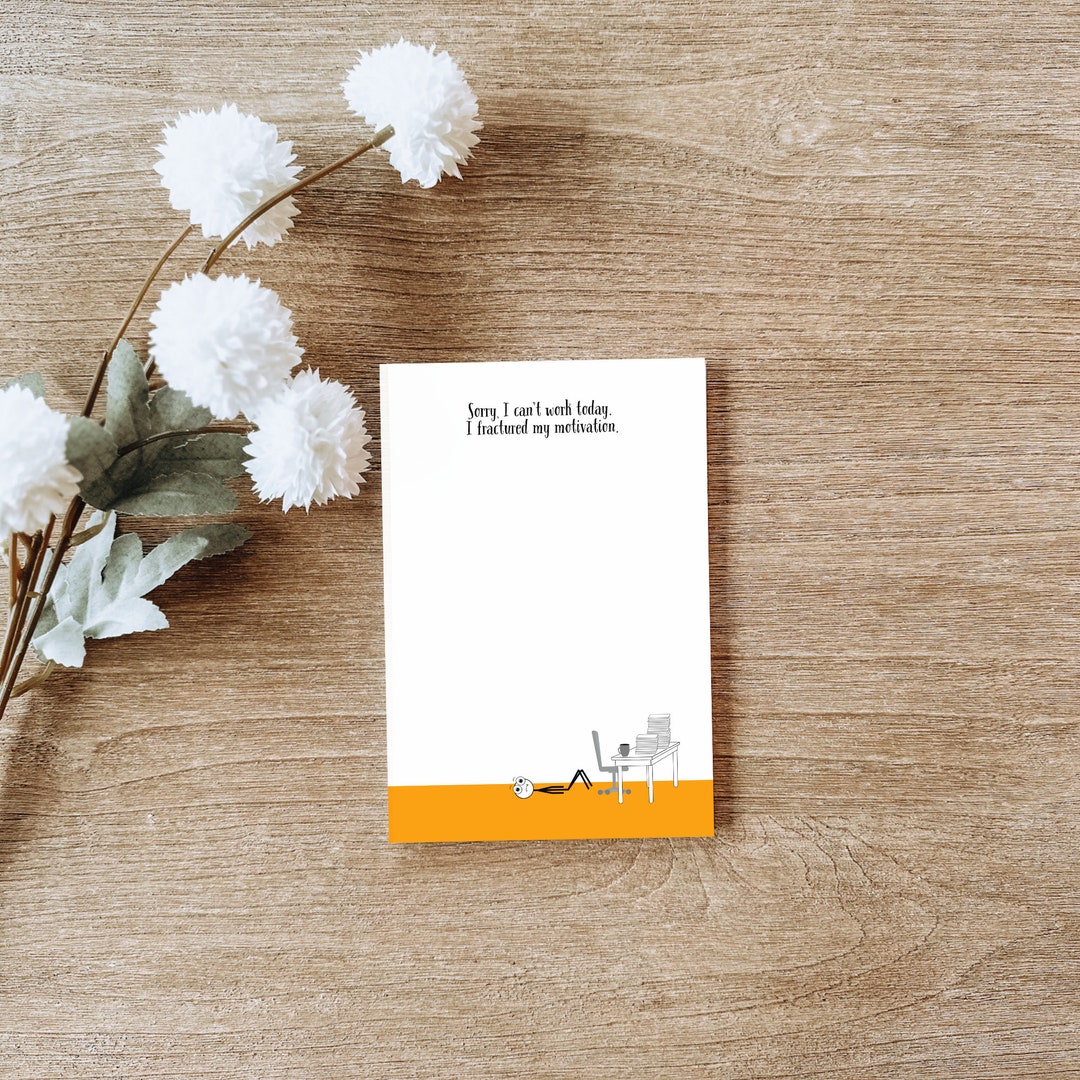 Funny Sticky Note Pad, Funny Post-it Notes, Sarcastic Note Pad, Office ...