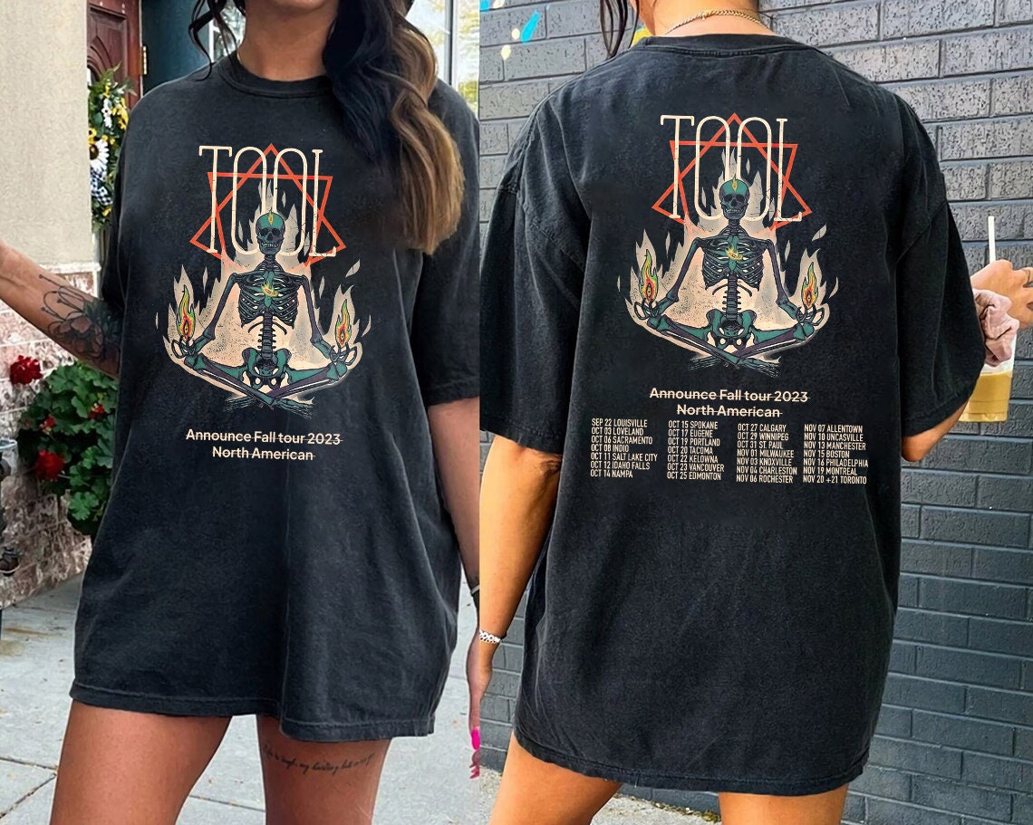 Tool Music Shirt, Band Music Tool Shirt, Tool Concert 2023 sold by ...