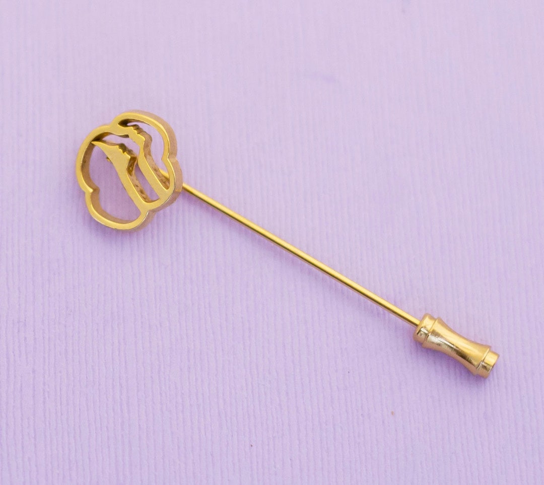 Vintage Gold Tone Girl Scout Symbolic Elegant Stick Pin - AB5 - Etsy