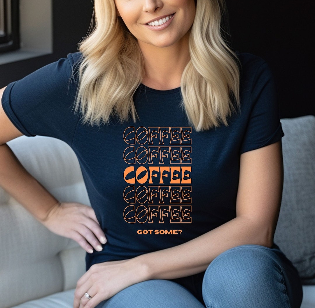 Coffee Tshirt, Womens Coffee Tshirt, Coffee Lovers Tee, Gift for Coffee ...
